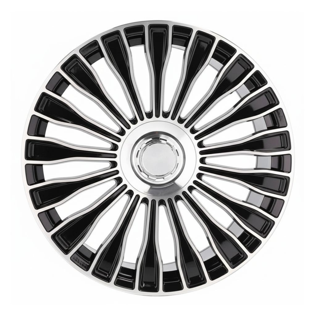 MB17 20x9.5 5x112 +40 66.6 Gloss Black Machined Face – alphasone