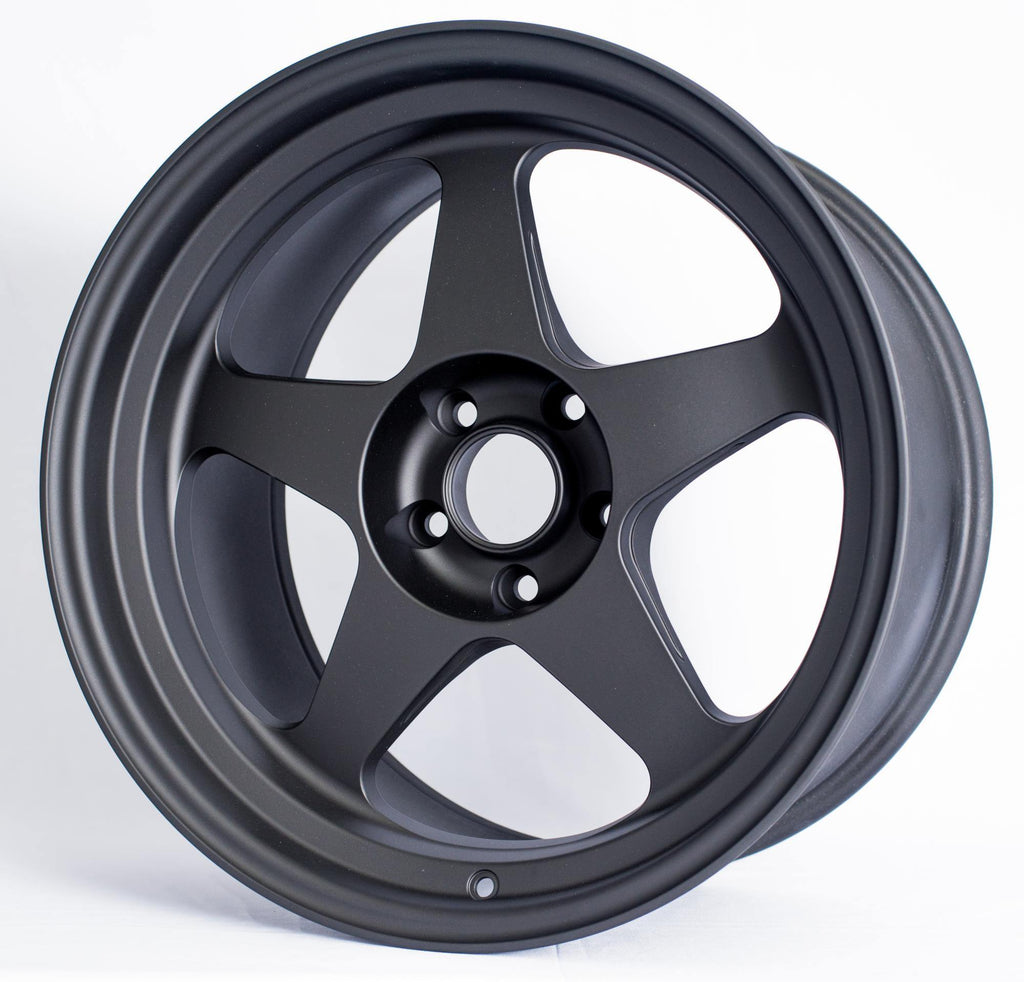 set of 4 rims wheels - ROTA SLIPSTREAM-R 18x9.5 5X114.3 +38 73 SATIN B ...